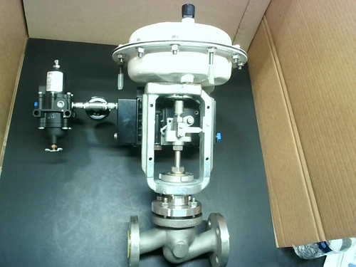 Flowserve GS 253A Actuated Control Valve Valtek w/ LOGIX 510+37 - New ...