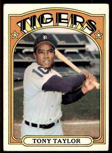 1972 Topps. Tony Taylor . Detroit Tigers #511 | eBay
