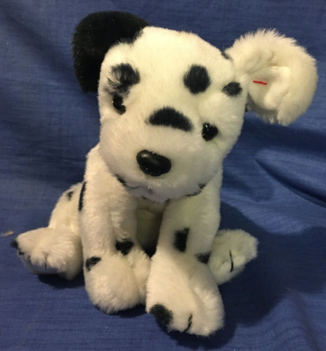 Ty Ace Dalmatian Puppy Dog Spotted Black White Plush 1997 With Tags for ...
