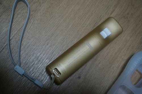 Gold Wii Remote ZELDA SKYWARD SWORD Special Edition Controller Clean ...