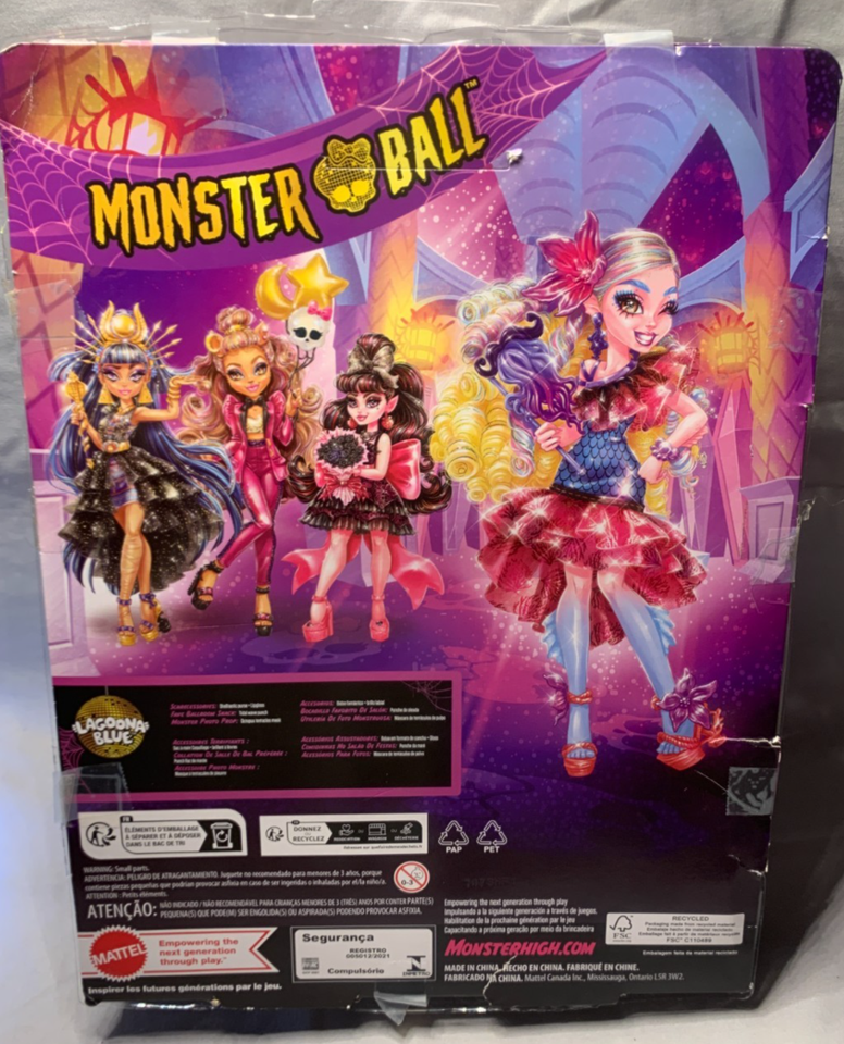 MONSTER HIGH 2022 LAGOONA BLUE MONSTER BALL NRFB | eBay