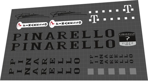 Pinarello Telekom Paris frame DECAL set | eBay