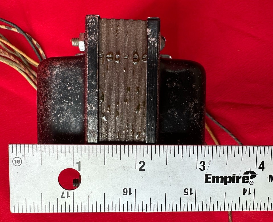 Good Early Vintage Output Transformer 8437785-1 from RCA Mono Tube Amp ...
