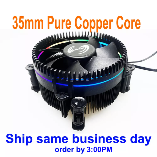 CoolerOne 125W TDP Premium ARGB LGA1700 CPU Cooler 35mm Big Copper Core ...