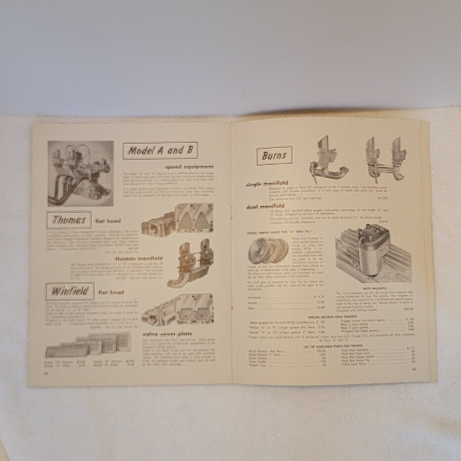 RARE Vintage 1949 Bell Auto Parts Racing Catalog THIS IS THE ONE!! DO ...