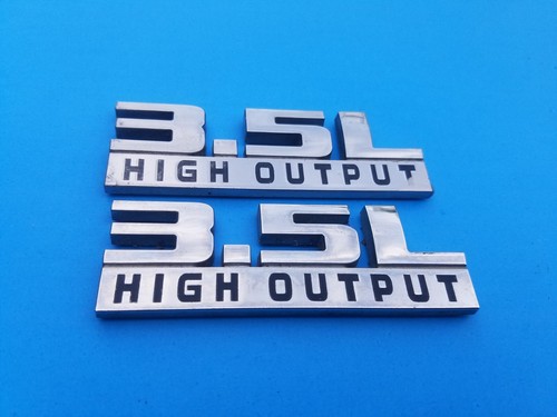 DODGE CHARGER MAGNUM 3.5 L HIGH OUTPUT SIDE EMBLEM LOGO BADGE SET OEM ...