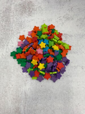 160+ star shaped mini erasers rewards math counters teacher supply | eBay