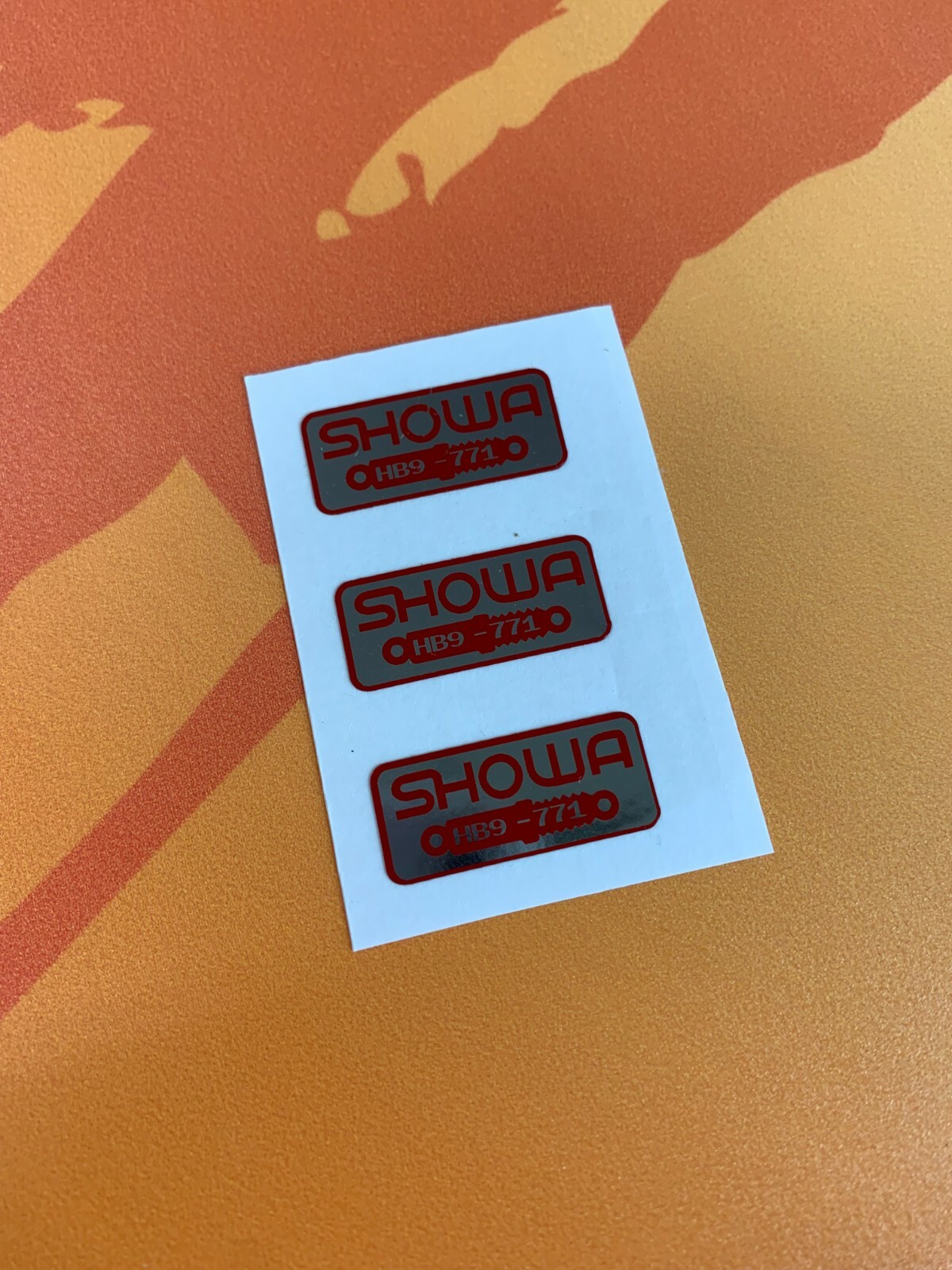 Honda Showa Fork Decal Shock Decal TRX 250R TRX250R 1988-89 Quad HB9 ...