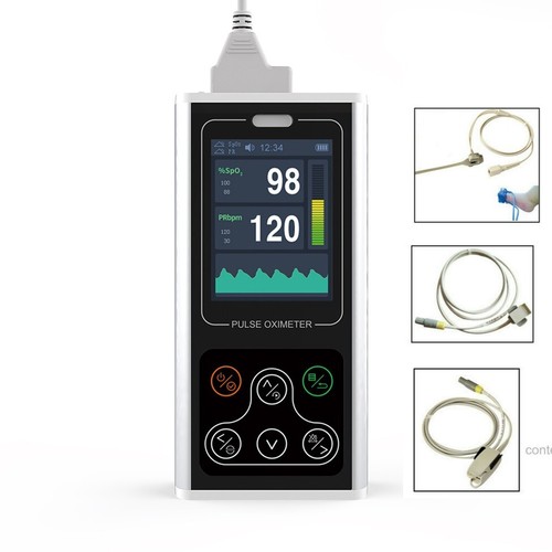 Fingertip Pulse Oximeter Pediatric SpO2 Monitor Recorder Pediatric ...