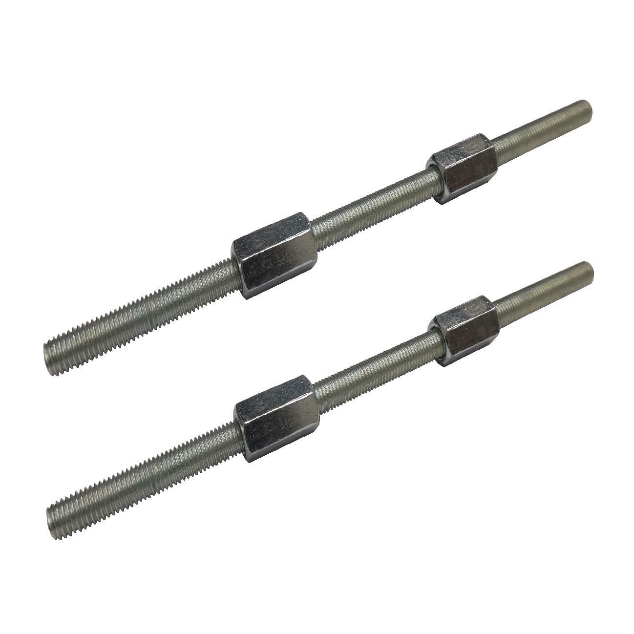 Fully Threaded Steel Screwed Rods 300mm with Connector Nuts Menu ...