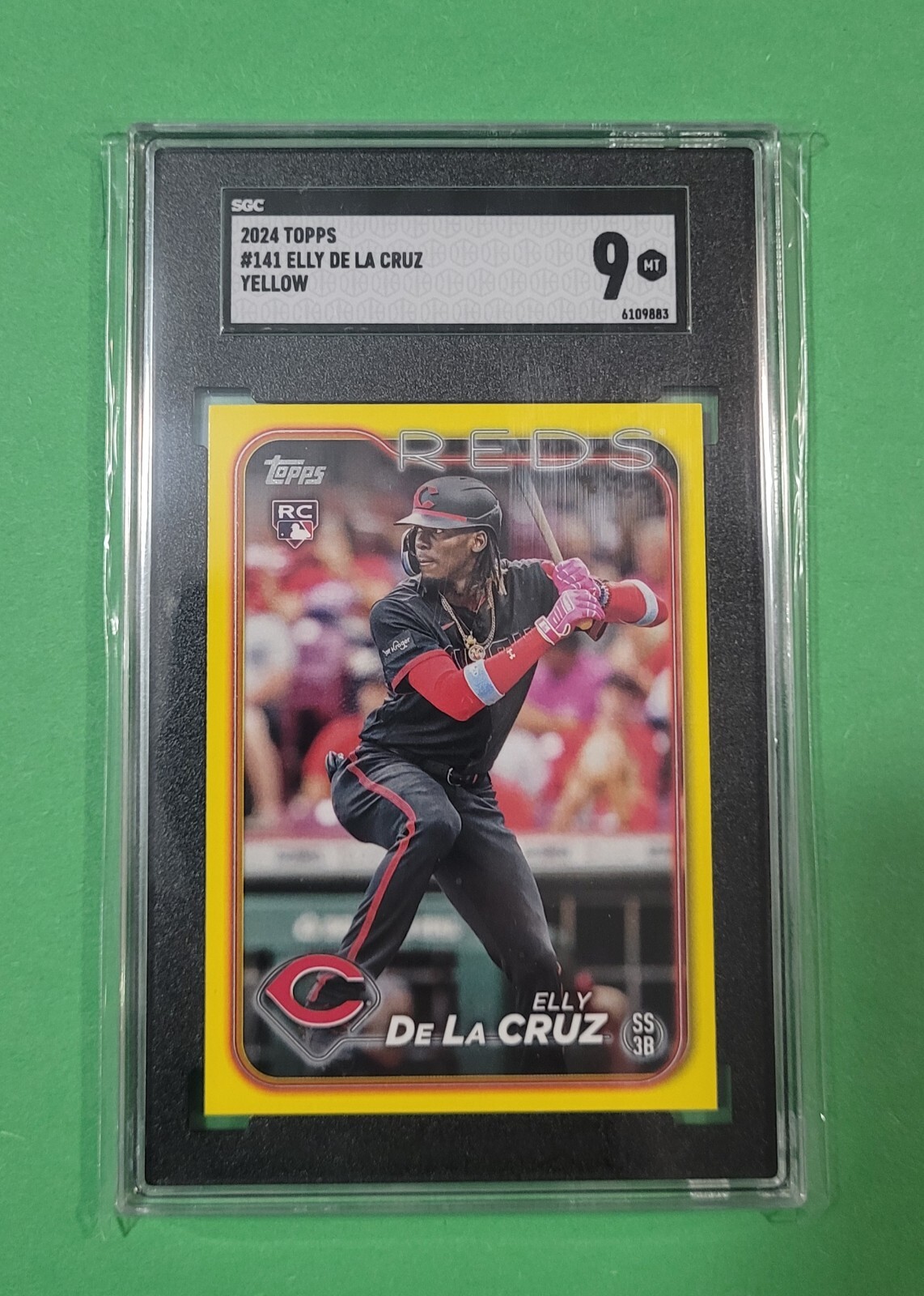 2024 Topps Series 1 - Yellow #141 Elly De La Cruz (RC) for sale online ...
