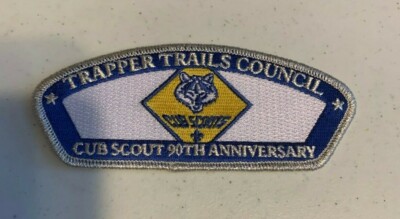BSA CSP Trapper Trails Council ~ Cub Scouts 90th Anniversary | eBay