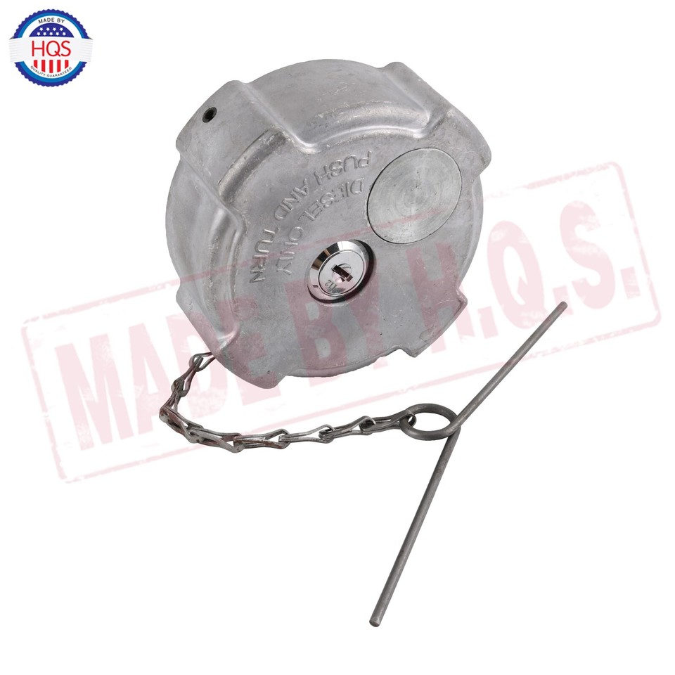 Pair 1/4 Quarter Turn Locking Cap W/ Two Keyed For Freightliner ...