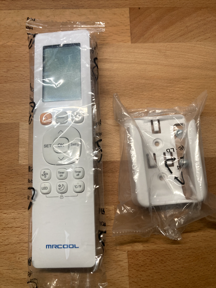 NEW MrCool KJR-120X Thermostat Program ACiQ Senville Carrier Midea Remote | eBay