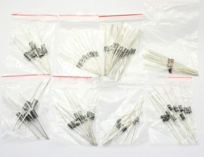 Kit 100 Diode - 8 different model, 1N4148,1N4007,1N5819,1N5399,FR107 ...