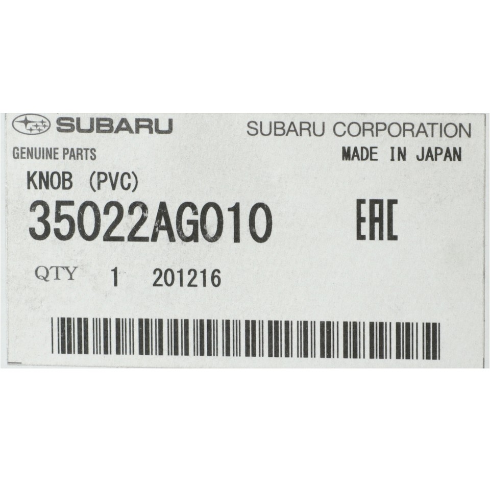 OEM NEW GENUINE 2008-2023 Subaru Manual Transmission Gear Shift Knob ...