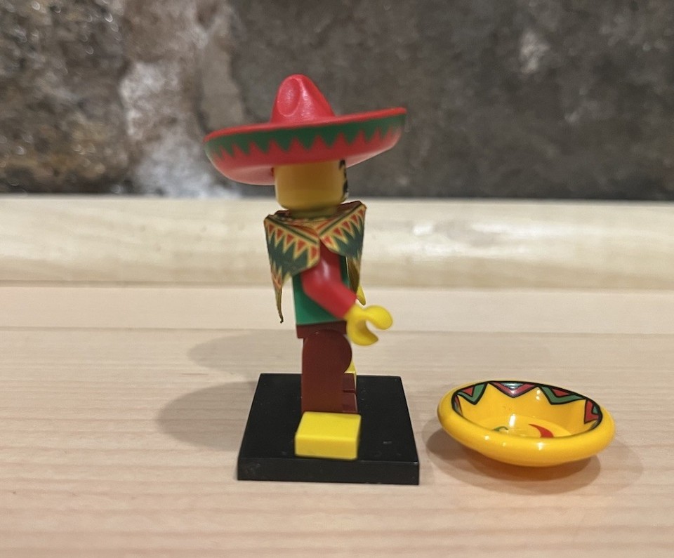 Lego Taco Tuesday Guy Minifigure Collectible Movie Series CMF Complete ...