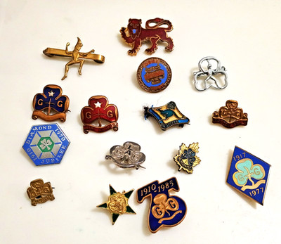 Girl Guide enamel Badges - vintage collection | eBay UK