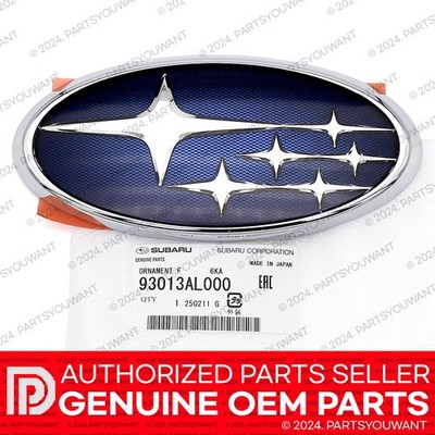 GENUINE Subaru Outback Legacy Forester OEM Front Grille Emblem Badge ...