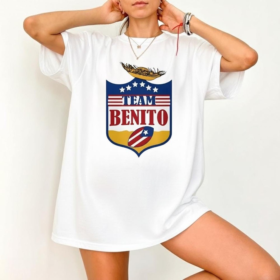 Team Benito Shield Shirt & Sweatshirt, Puerto Rico Football Style Latin ...