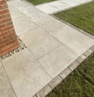 Cotta Crema Porcelain Paving Tiles Slabs Patio | 600x900 | Premium ...