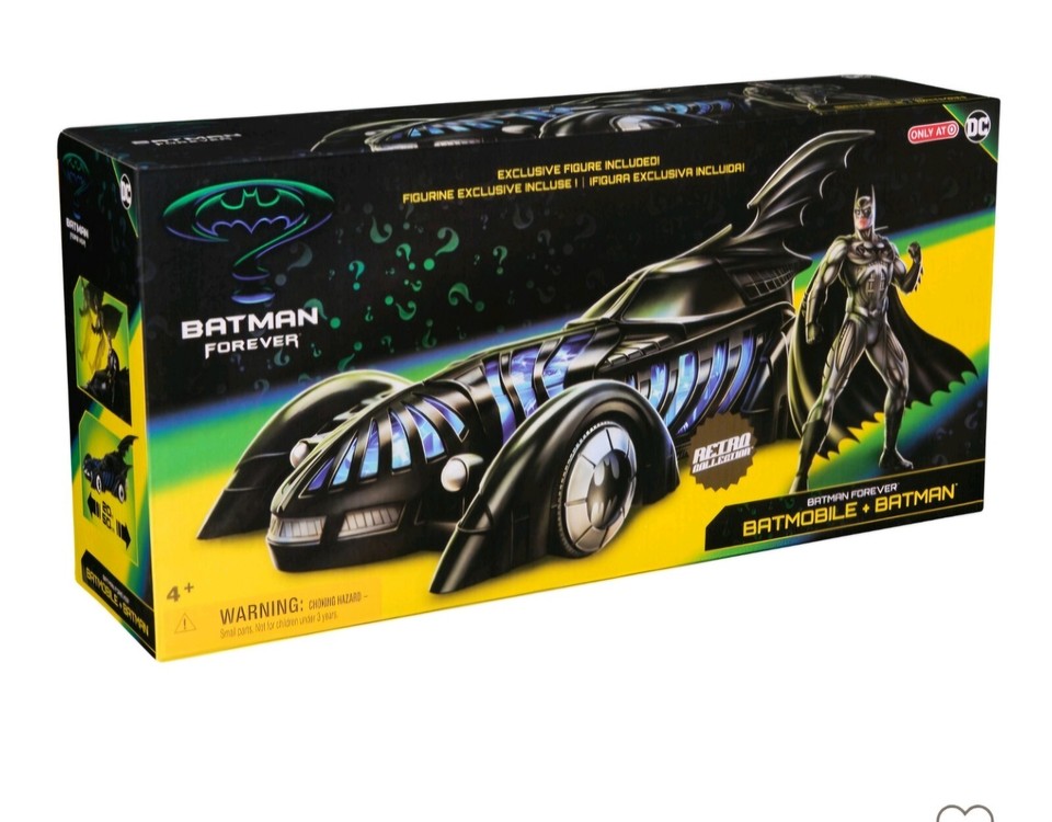 SPIN MASTER Retro Collection DC Target Exclusive BATMAN FOREVER ...