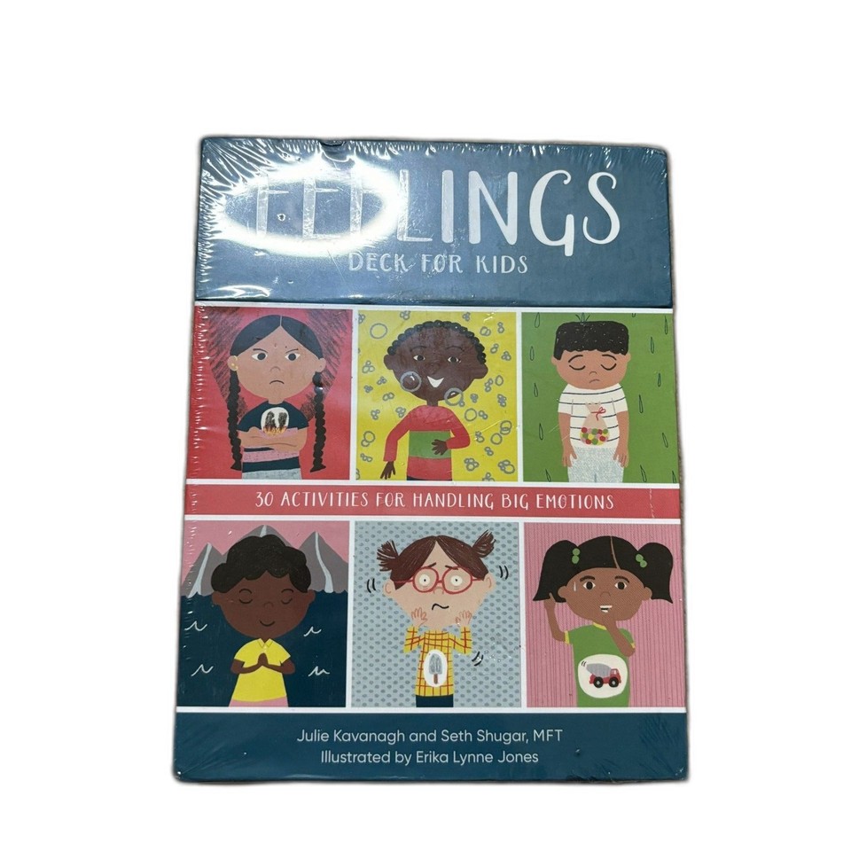 NWT Feelings Deck For Kids - 30 Activities For Handling Big Emotions | eBay