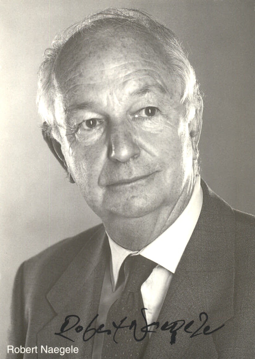 Robert Naegele (ASH) - Film TV Kino original signiert Autogrammkarte ...