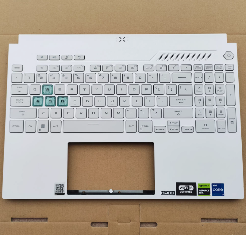 Laptop Palmrest Keyboard Part for ASUS TUF Dash FX507R FX517 FA507Z Air ...