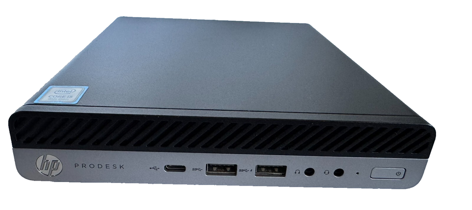 HP ProDesk 600 G5 Mini/i5-9500T 9TH Gen/16GB RAM/256GB M.2 SSD/WiFi+BT ...