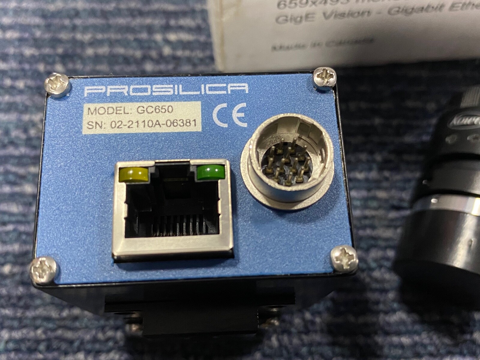 PROSILICA GC650 Camera With Kowa Lens | eBay