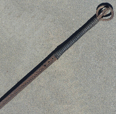 65 inch decorated antique forged iron ceremonial african spear lance ...