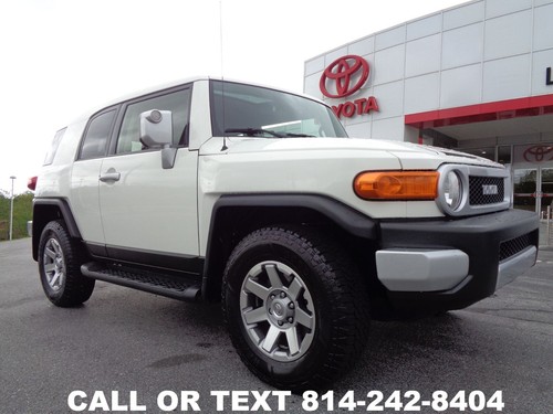 2014 Toyota FJ Cruiser Rear Camera Iceberg White Clean Carfax Moonroof ...