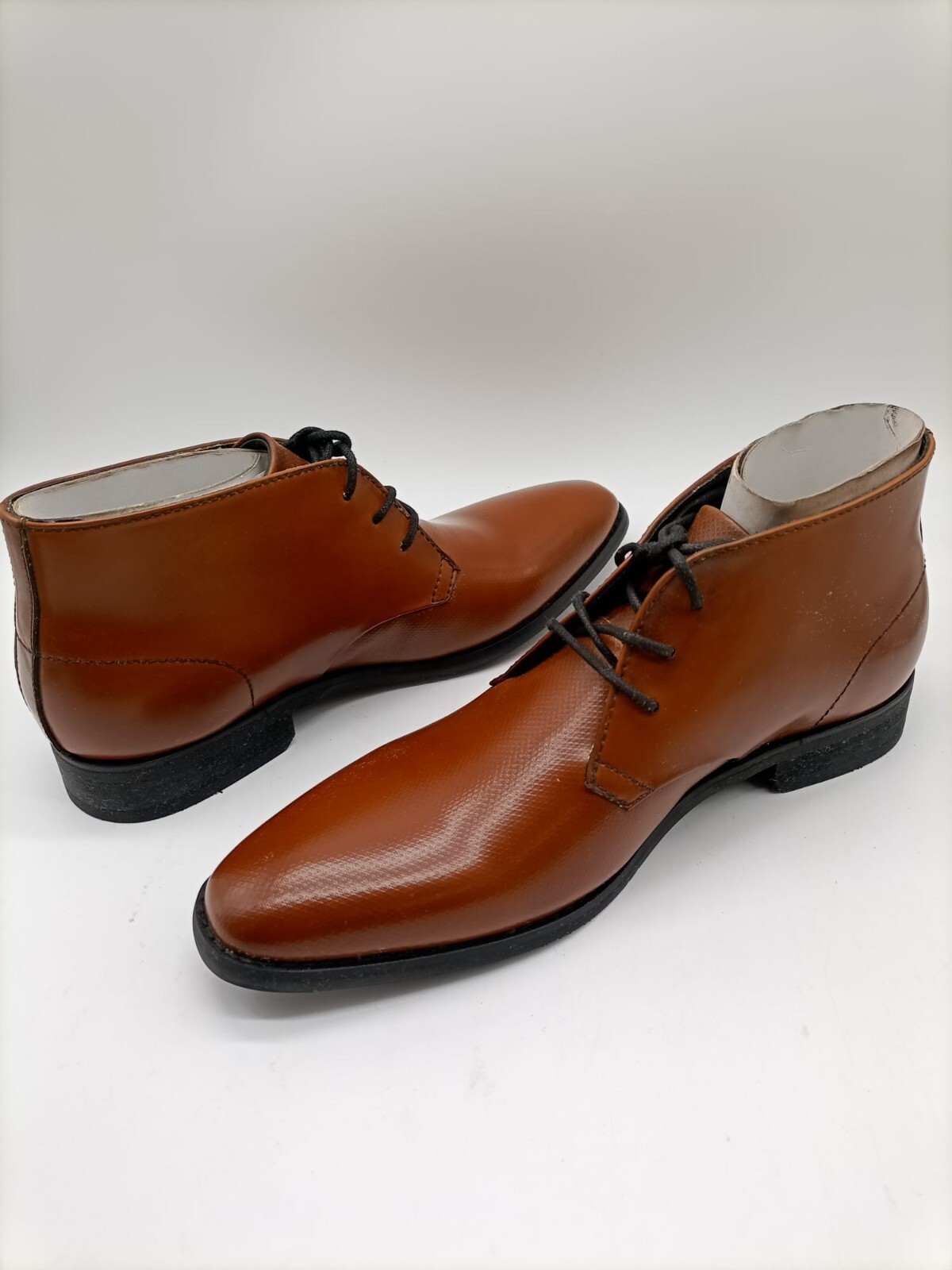 Calvin Klein Men's Rolando Brush Off Box/Stamp 34F1614-COGNAC | eBay