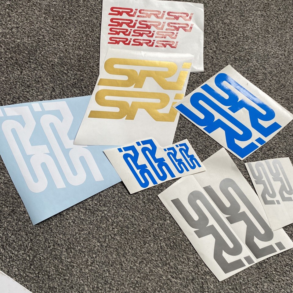 2x Vauxhall SRI Sport Car Van Window Vinyl Stickers Decals Insignia ...