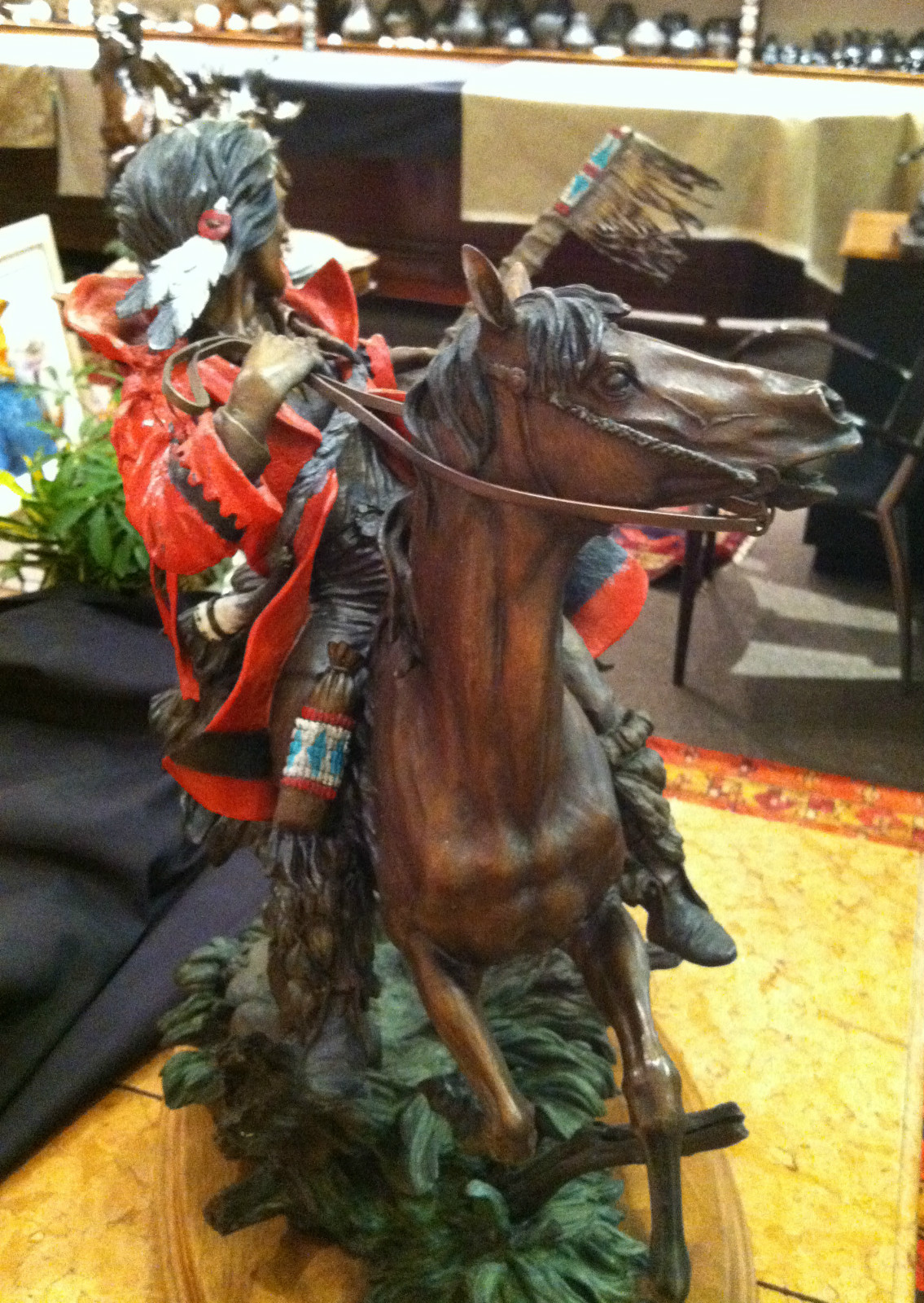 "BUFFALO RUNNER" BRONZE JOSEPH KRAUSZ | eBay