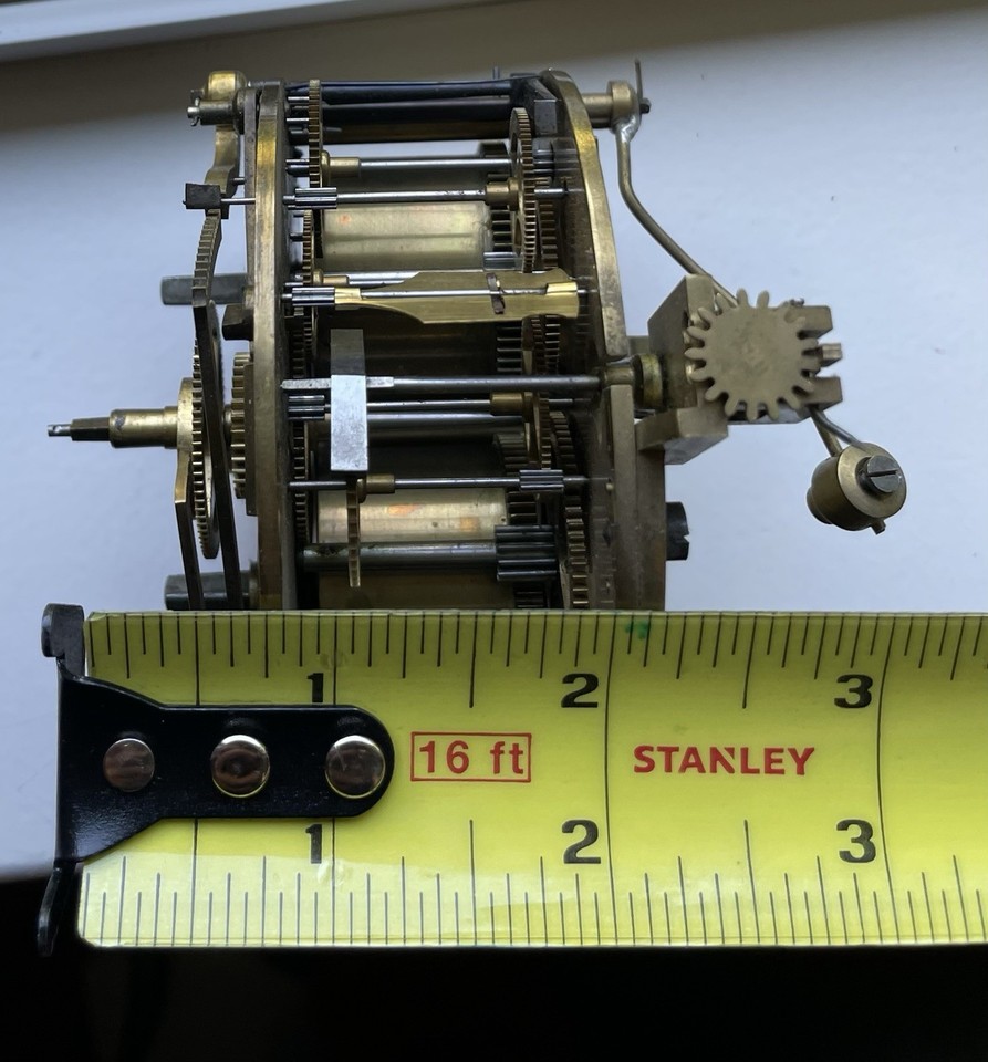 Medaille De Bronze J Marti Large French Clock Movement & Pendulum | eBay