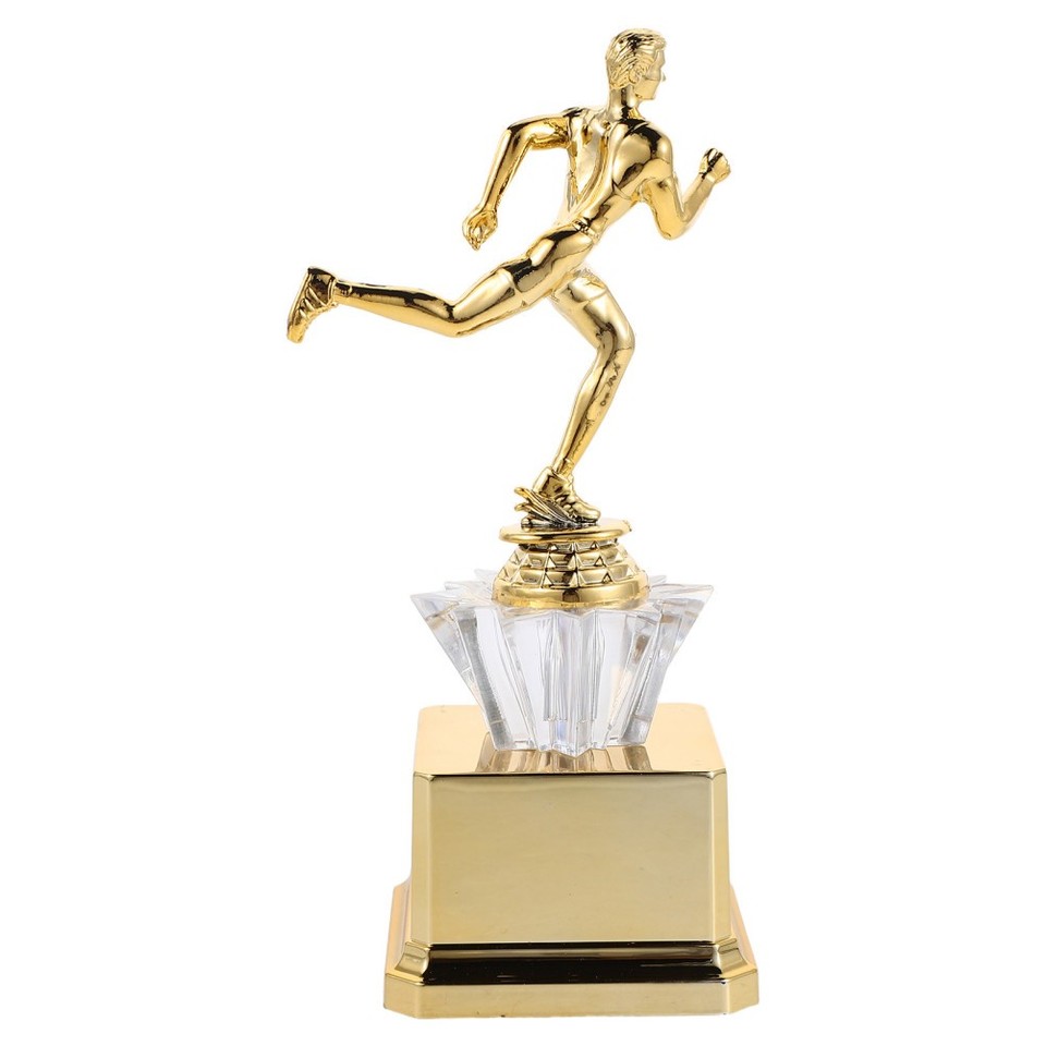 Running Trophy Ceremony Competition Golden Award | eBay Australia
