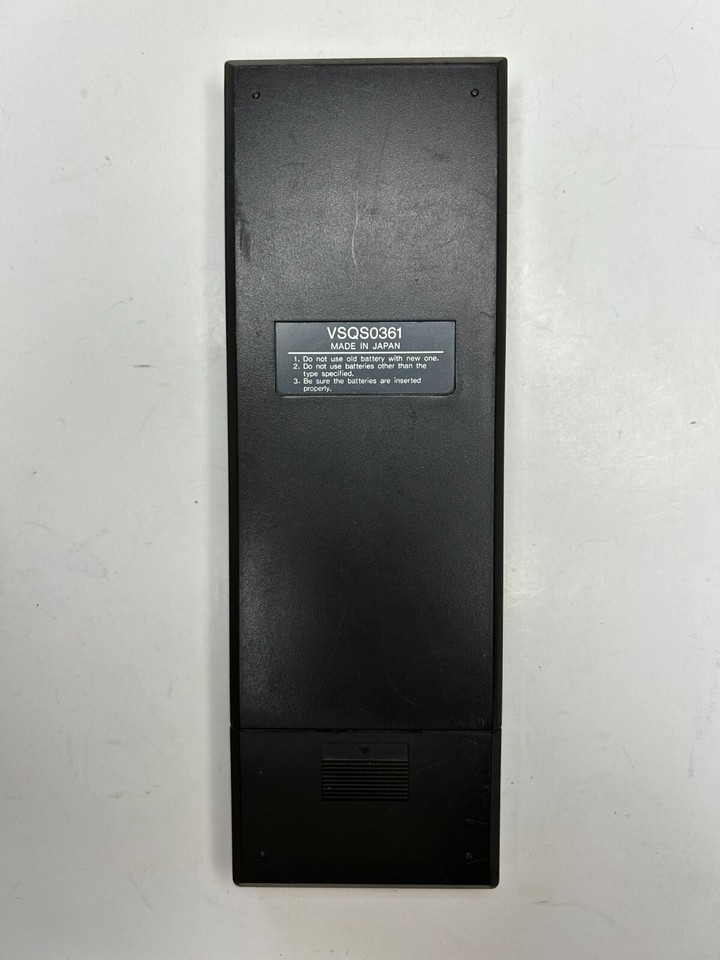 Sylvania VCR Remote for 1980's Models VC8952AT01, VC8972AT01 ...