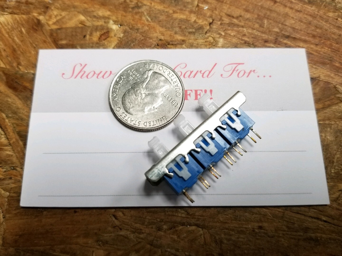 Itt cannon itt schadow 603293 miniature 3 gang switch 10pcs 3 pva ...