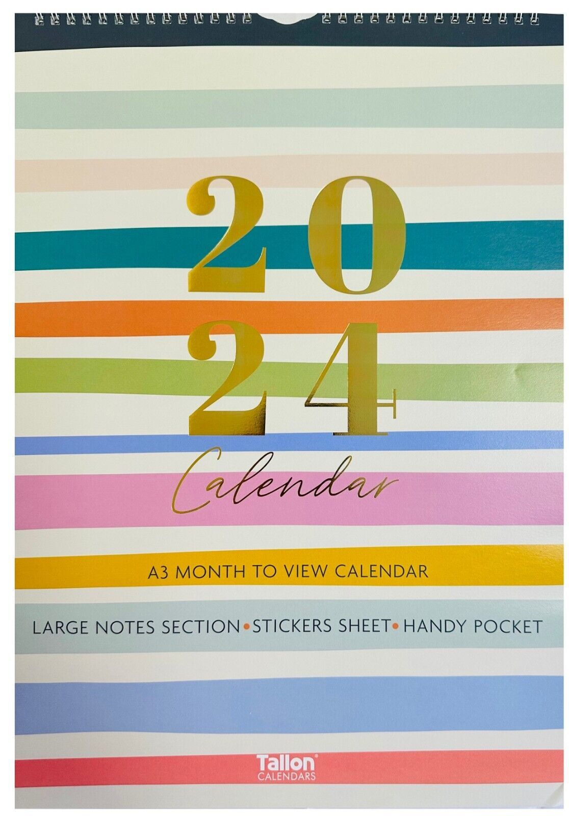 2024 LARGE A3 MONTH TO VIEW PLANNER QUALITY CALENDER WALL HANGING ...