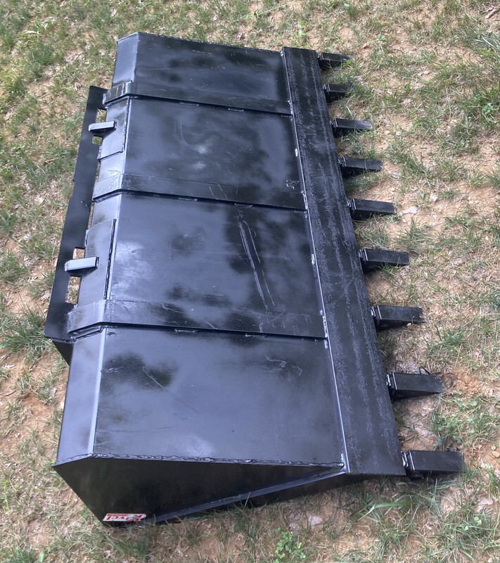 New Heavy Duty 78" Skid Steer Bucket Teeth-6.5' - fits Bobcat, Cat ...