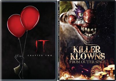Killer Klowns from Outer Space + Stephen King's It:Chapter 2[DVD] | eBay