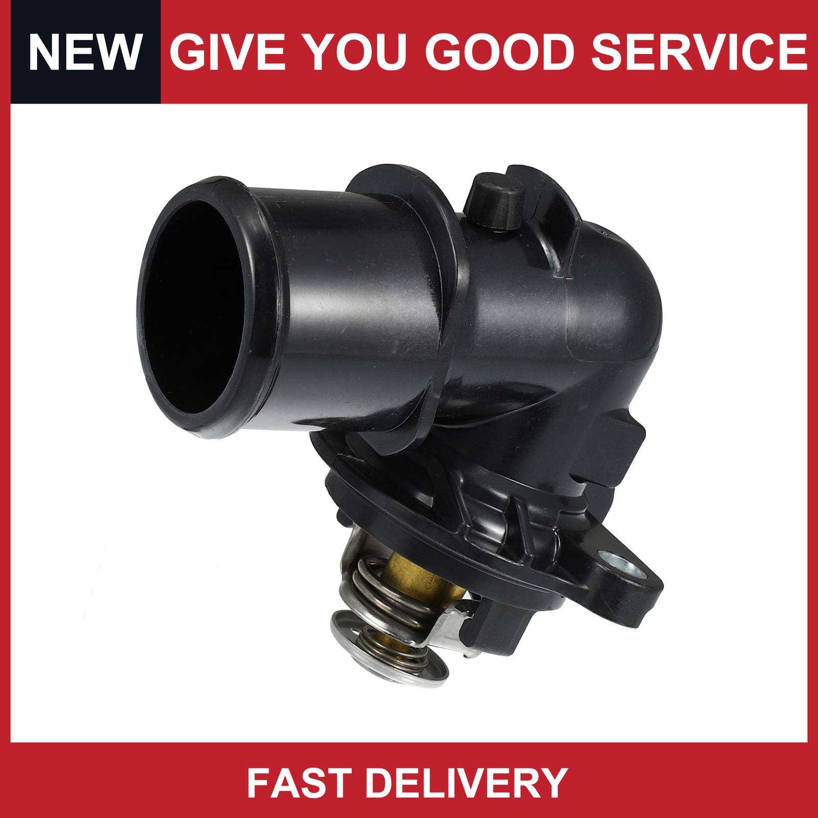 Pack of 1 For Jeep Wrangler 20-22 Engine Coolant Thermostat Housing ...