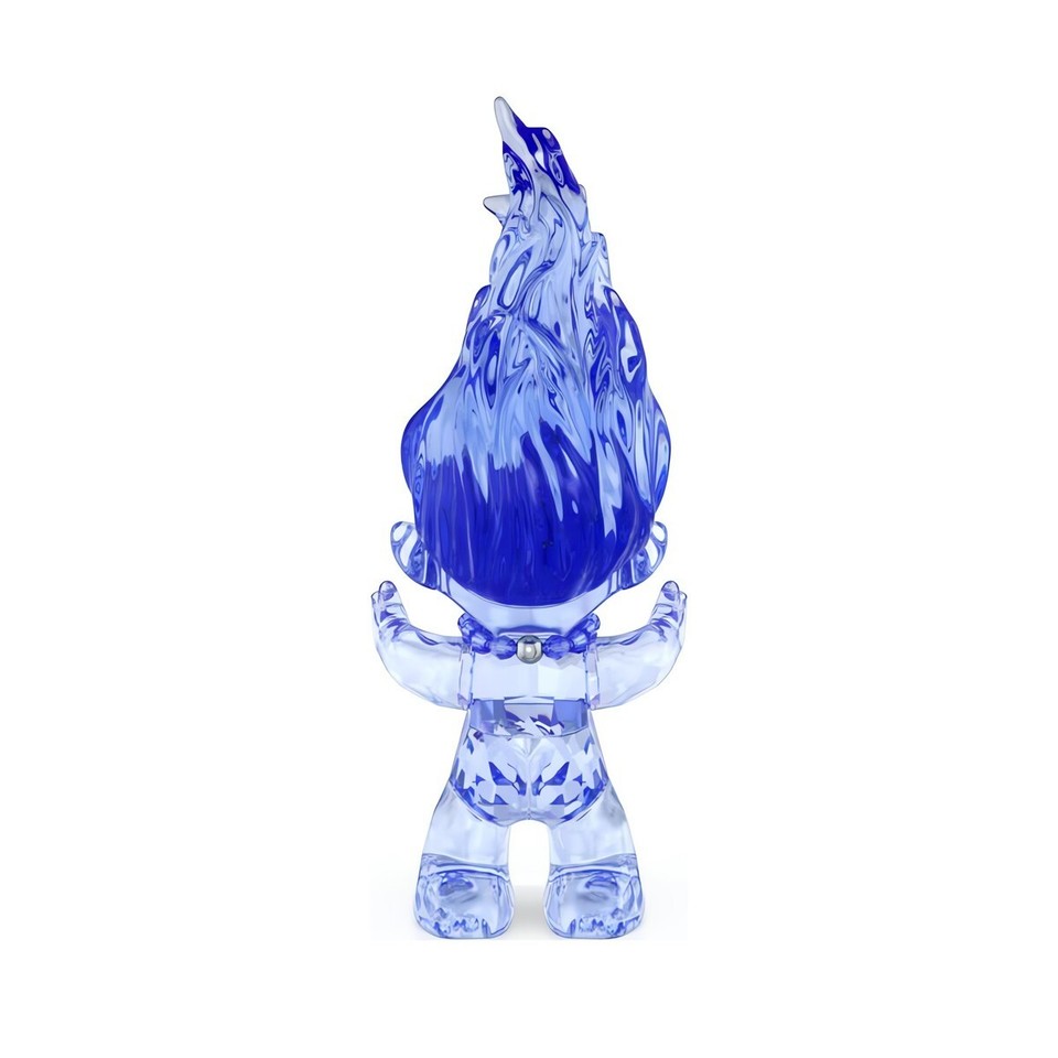 Swarovski Crystal Good Luck Trolls Troll Blue 5682655 New 2024 | eBay