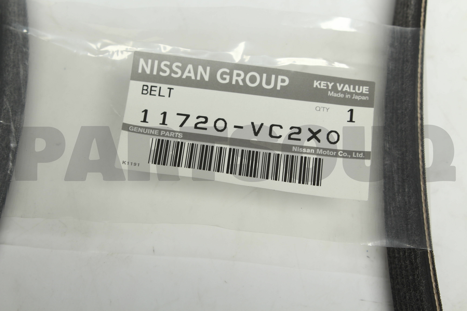 11720VC2X0 Genuine Nissan BELT 11720-VC2X0 | eBay