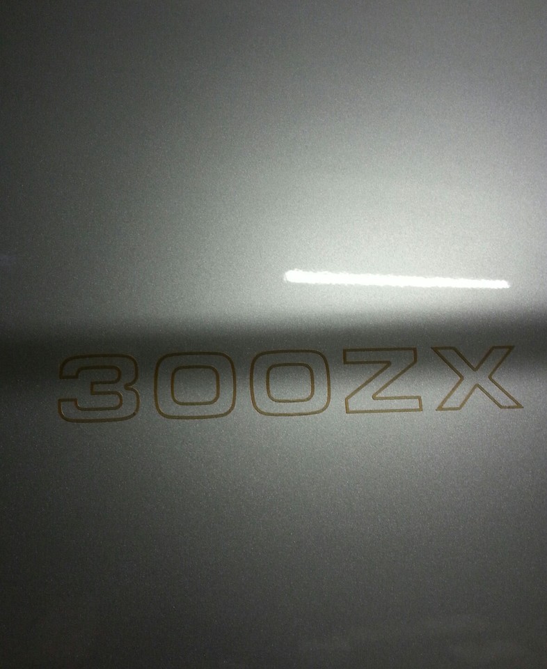 nissan 300zx decals sticker pin strip 300zx logo burgundy | eBay