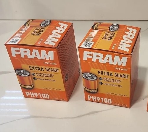 FRAM Extra Guard PH9100 10K Mile Change Interval Spin-On Oil Filter Lot ...