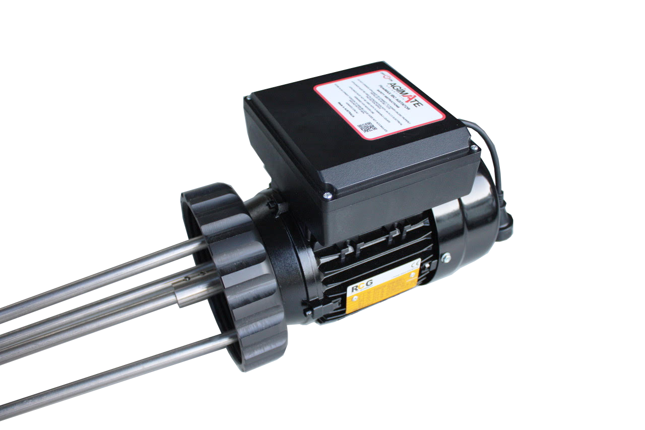 FlowMAX 1000 .75kW 240V TWIN IBC Tote Shuttle Pod Mixer Stirrer ...