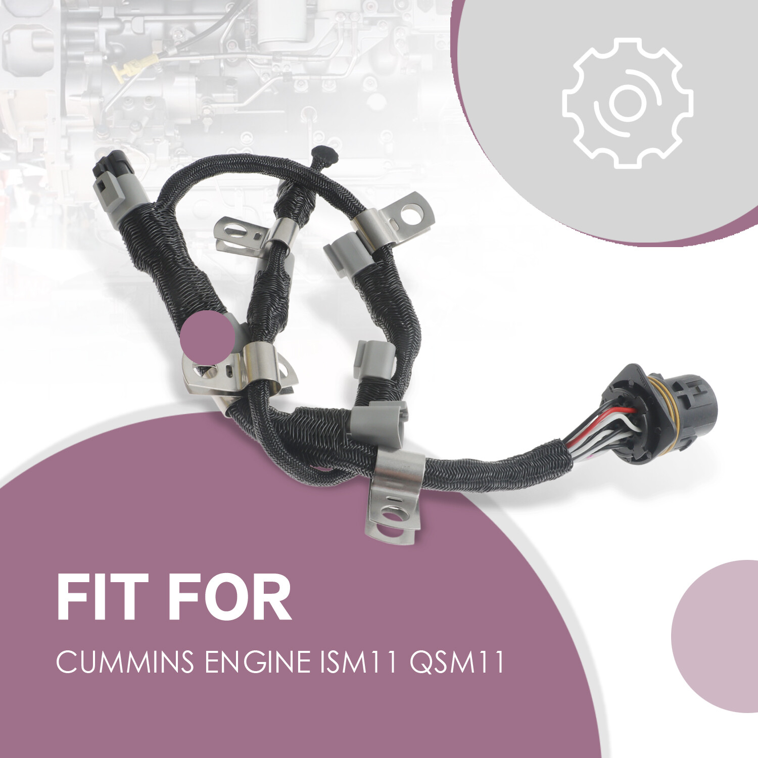 Injector Wire Harness Fit for Cummins Engine ISM11 QSM11 2864516 | eBay